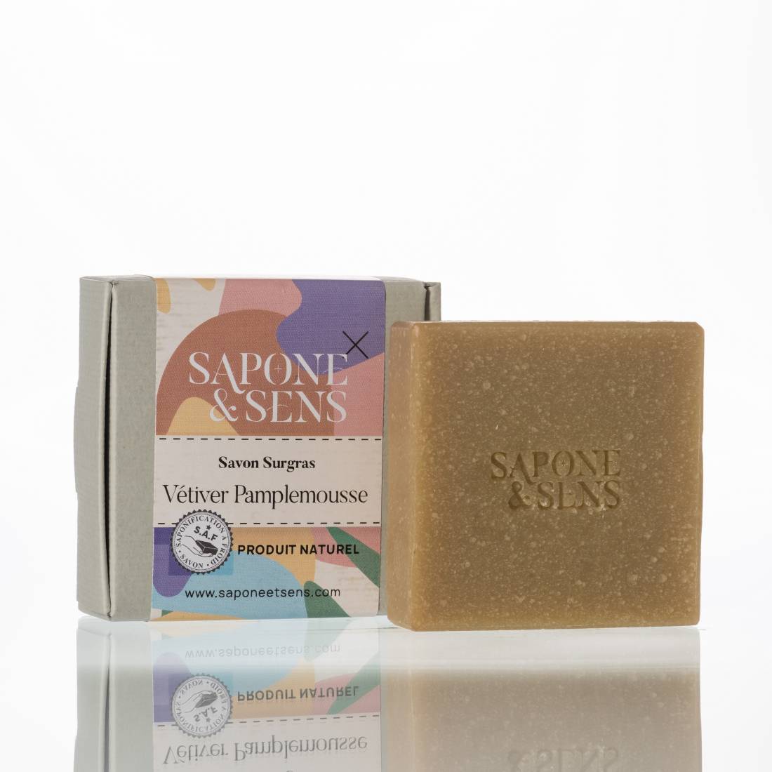 Savon Surgras Pamplemousse Vétiver - New Beaute Institut
